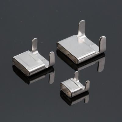China Nature 316 Stainless Steel Wing Seal 3/8 Inch Wide Ear-Lokt Buckles for sale