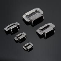 China 5/8 Inch Width 304 Stainless Steel Banding Buckle Strap Buckle Heat Resistance for sale
