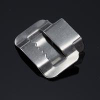 China 1/4 Inch Stainless Steel Banding Buckle Tooth Type Metal Side Release Buckle for sale