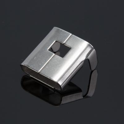 China Teeth Lock 316 Stainless Steel Banding Clips Width 5/8
