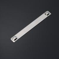 China 7mmx75mm Printable SS Cable Tag Plate Stainless Steel Metal Cable Tags Customized for sale