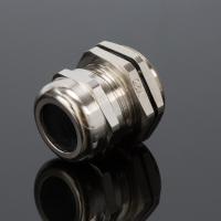 China NPT 1 Inch Brass Electrical Cable Gland Waterproof IP68 Thread Length 9mm for sale