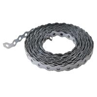 China Rounded Perforated Stainless Steel Banding Strip Hole Size 7mm Hot Rolled for sale