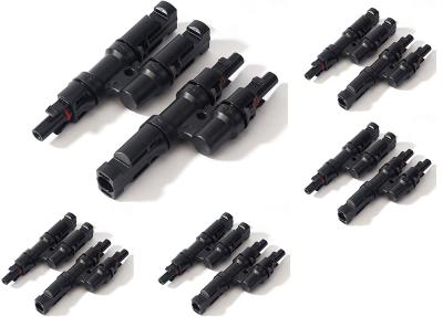 China 1 Set PV Solar Male Female Connector Waterproof Solar Panel Cable Connectors for sale