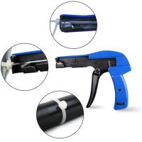 China 2.4 - 4.8mm Stainless Steel Cable Tie Pliers Automatic Cable Tie Tensioning Gun for sale