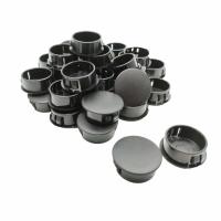 China 25mm Width PE Nylon Hole Plugs White Black Gray Color 100pcs/bag for sale