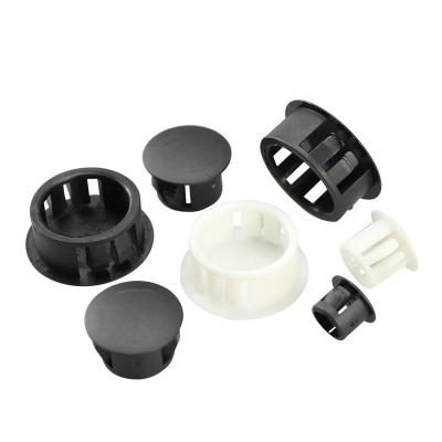 China 25mm Width PE Nylon Hole Plugs White Black Gray Color 100pcs/bag for sale