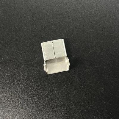China 304 Stainless Steel Wing Seal 25mm X 1.2MM Metal Clip Buckle 1