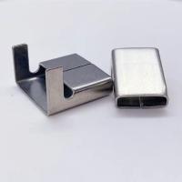 China 12.7mm Stainless Steel Closed Seals Wing Buckle For Fixing Banding for sale
