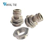 China Metal Cable Accessories 304 Stainless Steel Cable Gland For G3/4-G1 Metal Thread Adapter for sale
