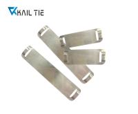 China SS304 SS Cable Tag Plate 89mm X 19mm X 0.4mm Nature Engraving Cable Marker Plate for sale
