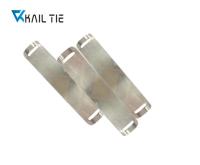 China SS304 SS Cable Tag Plate 89mm X 19mm X 0.4mm Nature Engraving Cable Marker Plate for sale