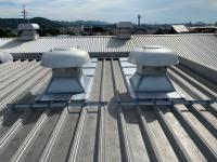 China FRP Rooftop Blower 95x25-A2 Principal Axis Pulley for Commercial Roof Ventilation 250mm 1400rpm for sale