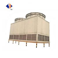 China FRP Industrial Square Counter Flow Water Cooling Tower 10-1000m3/h Easy Operation for sale