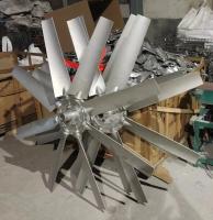 China 4-10 Blade Plastic Axial Flow Fan for Cooling Tower 120V-680V Adjustable Angle for sale
