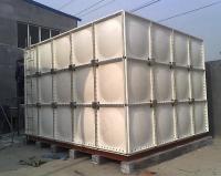 China FRP Sectional Fire Fighting Water Tank 1000x1000mm Panels Custom Capacity 1-1500CBM for sale