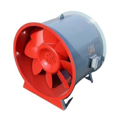 China Industrial Axial Flow Fan 100mm to 1200mm Neck Diameter 3.4m/s Air Speed Roof Installation for sale
