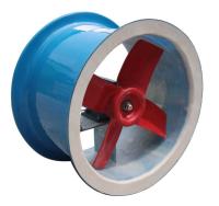 China Industrial Axial Flow Fan 100mm to 1200mm Neck Diameter 3.4m/s Air Speed Roof Installation for sale