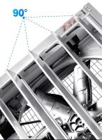 China Aluminum Alloy Blade Axial Exhaust Fan 500mm 7500m3/h Wall Mounted for Greenhouse Ventilation for sale