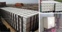 China SMC FRP Water Tank 78MPa Bending Strength Food Grade Panel for Fire Protection for sale
