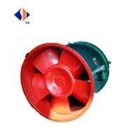 China Industrial ABF Series Axial Flow Fire Smoke Exhaust Fan 2900 RPM 7758 m3/h for sale