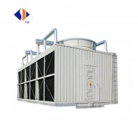 China 150T FRP Industrial Square Cross Flow Water Cooling Tower Chiller 60°C for sale