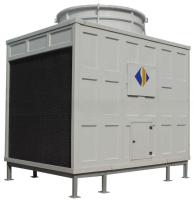 China 150T FRP Industrial Square Cross Flow Water Cooling Tower Chiller 60°C for sale