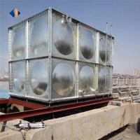 China 10000 Litre Stainless Steel Water Tank 1mm-6mm Plate Thickness Food Grade for sale