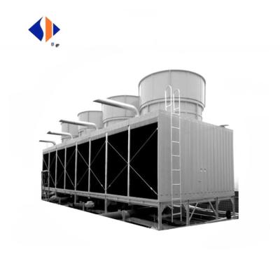 China FRP Cross Flow Water Cooling Tower 2x3400mm Fan Diameter for Air Conditioning System for sale