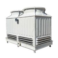 China Industrial Square Cooling Tower 2400x4170mm Counter Flow FRP High Efficiency for sale