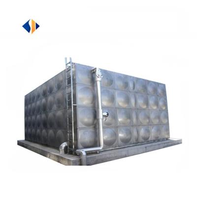 China Pressed Steel Sectional Tank Stainless Steel Welded Water Storage 1-50m3 for sale
