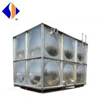 China Pressed Steel Sectional Tank Stainless Steel Welded Water Storage 1-50m3 for sale