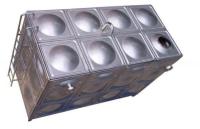 China Pressed Steel Sectional Tank Stainless Steel Welded Water Storage 1-50m3 for sale