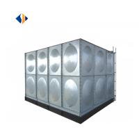 China Pressed Steel Sectional Tank Stainless Steel Welded Water Storage 1-50m3 for sale