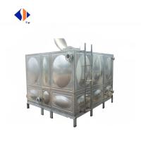 China Energy Mining Welded SUS304 Stainless Steel Water Tank 500 Tons Large Capacity for sale