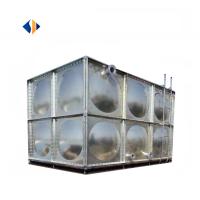 China Energy Mining Welded SUS304 Stainless Steel Water Tank 500 Tons Large Capacity for sale