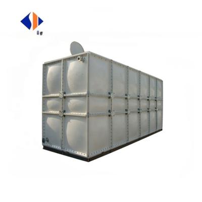 China 60000 Liters Horizontal GRP Water Treatment Tank SMC Sectional Panels 5mm-20mm for sale