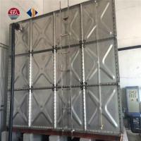 China Galvanized Steel Water Storage Tank 1220mm Plates Fire Fighting 1000kg Capacity for sale