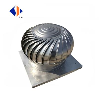 China SS304 Stainless Steel Roof Mounted Turbine Air Ventilator 360 Type 800-6000 m³/h for sale