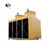 China Industrial Water Treatment Cooling Tower 200m3/h Cross Flow Induced Draft Single Air Inlet for sale