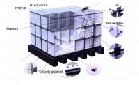 China Food Grade SS 316 Bolted Stainless Steel Water Tank 1m3 to 50m3 for Industrial Storage for sale