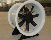 China FRP Blades Industrial Axial Smoke Exhaust Fan 2.8-6 Models 2900r/min Easy Installation for sale