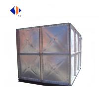 China Customized Pressed Steel Water Tank 1000L to 1500000L Capacity Galvanized Bolts for sale