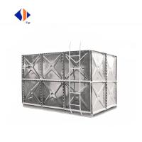 China Customized Pressed Steel Water Tank 1000L to 1500000L Capacity Galvanized Bolts for sale