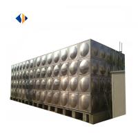China Stainless Steel Water Tank 304 Corrosion Resistant 0.125-1000m3 for Water Treatment for sale