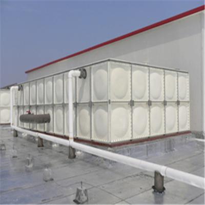 China Food Grade FRP Water Tank 1000x1000mm Modular SMC Panel for 1-500 Ton Capacity for sale