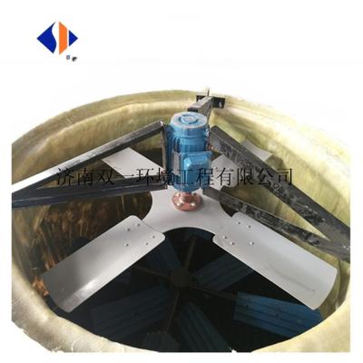 China Industrial Counter Flow Cooling Tower Fan FRP Aluminum 380V 480V for HVAC Systems for sale