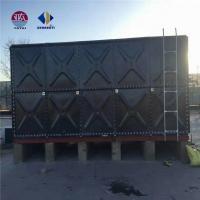 China Modular HDG Rectangle Water Tank H 1106-2612 mm Q235A for Potable Water Storage for sale