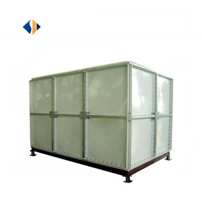 China 300000 Liter Fiberglass FRP GRP Pressed Sectional Water Storage Tank 5mm 8mm for sale