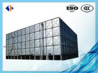 China 1000 kg HDG Galvanized Steel Panel Water Storage Tank for Fire Water Supply for sale